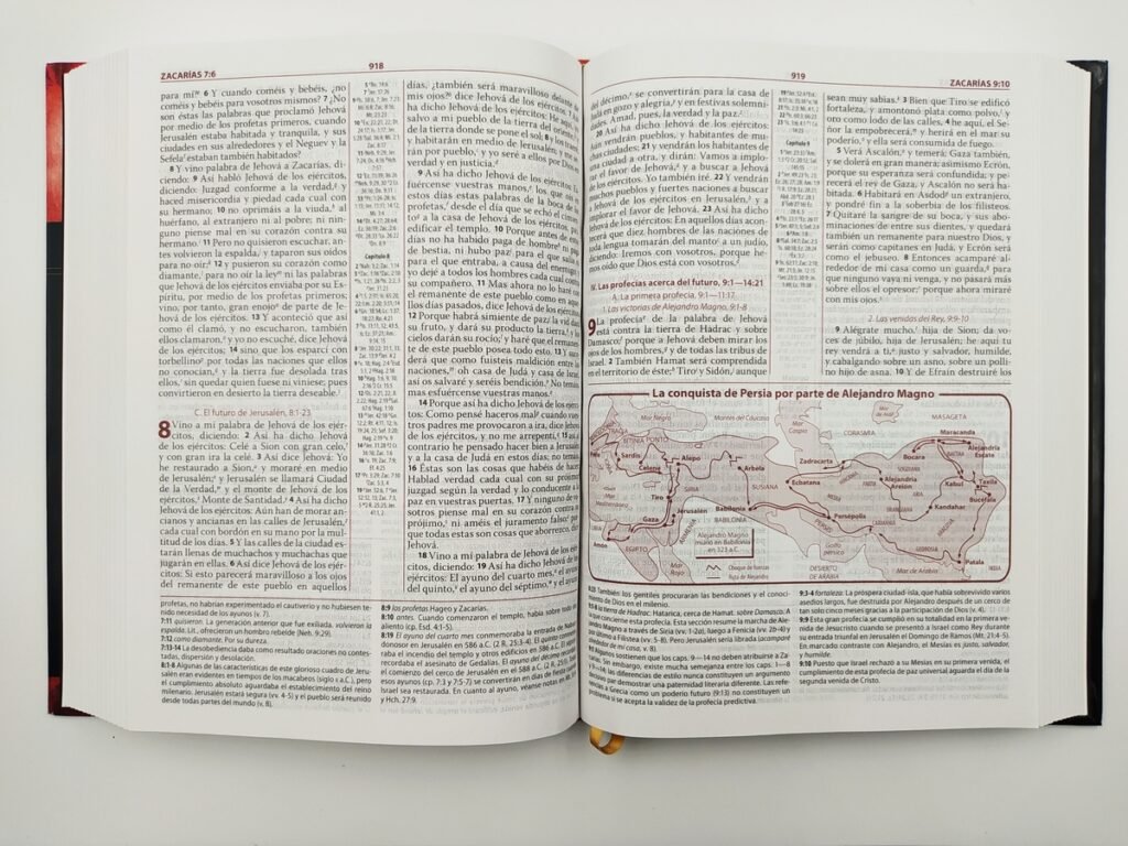 Biblia de Estudio Ryrie Ampliada RVR60 Tapa Dura - Libreria 247