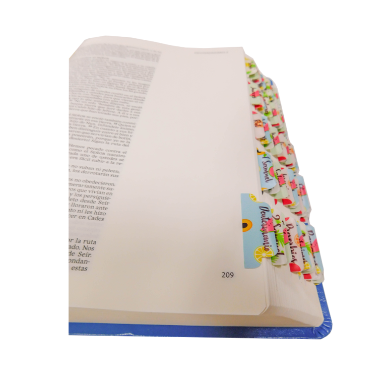 Índice para Biblia Adhesivo / Tabs para Biblias / STICKERS - Libreria 247