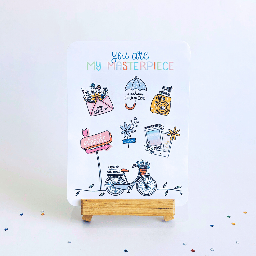 120 Stickers Masterpiece - Libreria 247